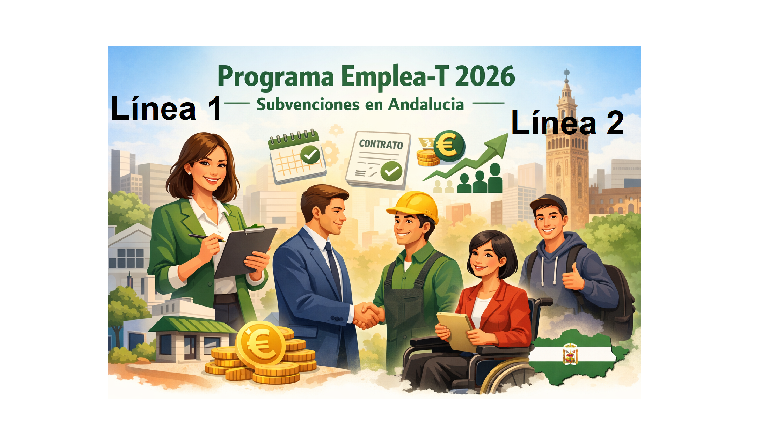 Líneas 1 y 2.- Subvenciones Programa Emplea-T 2026 en Andalucía ...